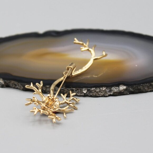 Jewelry | Nerve Anatomy Pin Brooch Jewelry Brand New Fashion Yellow ...